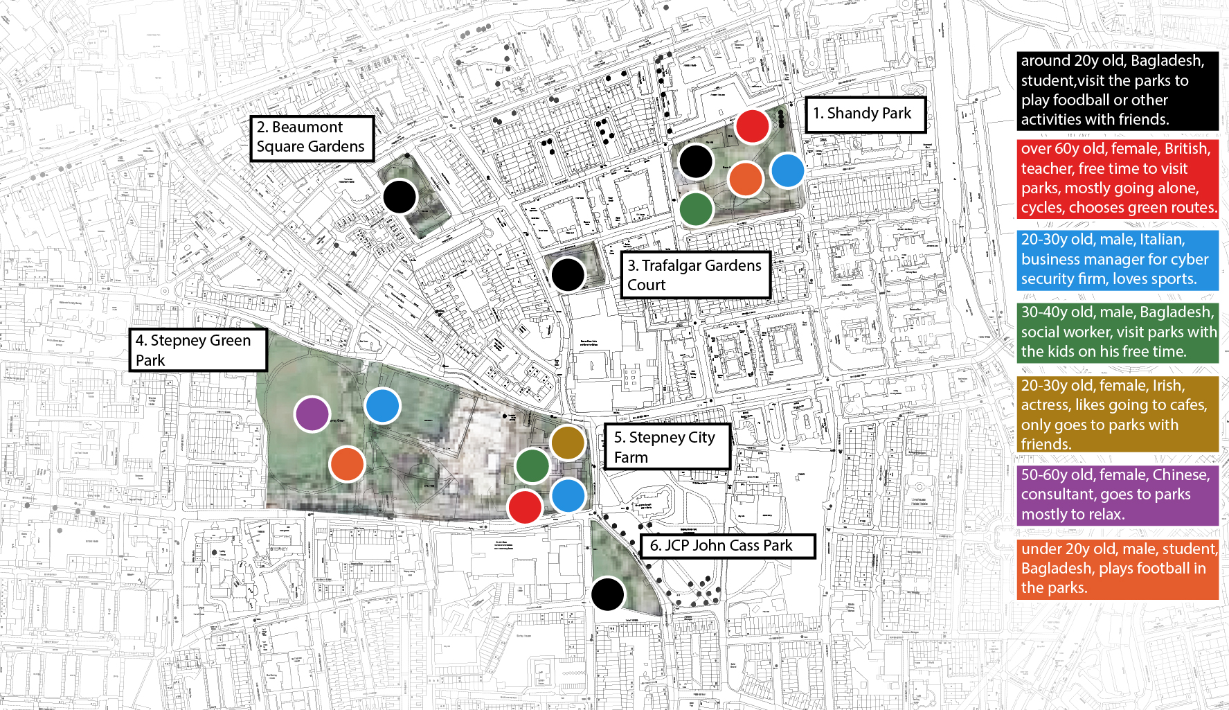 Place-making strategies to achieve green justice in diverse ...